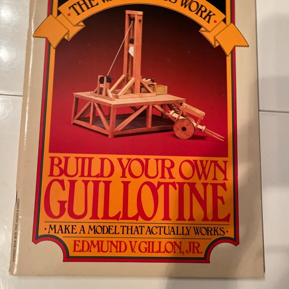 Perigee Books | Toys | Guillotine Build Your Own Guillotine Model That ...